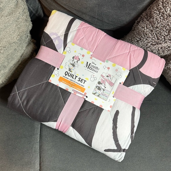 Primark | Accessories | Disney Minnie Mouse Quilt Bed Set Twin Pink ...